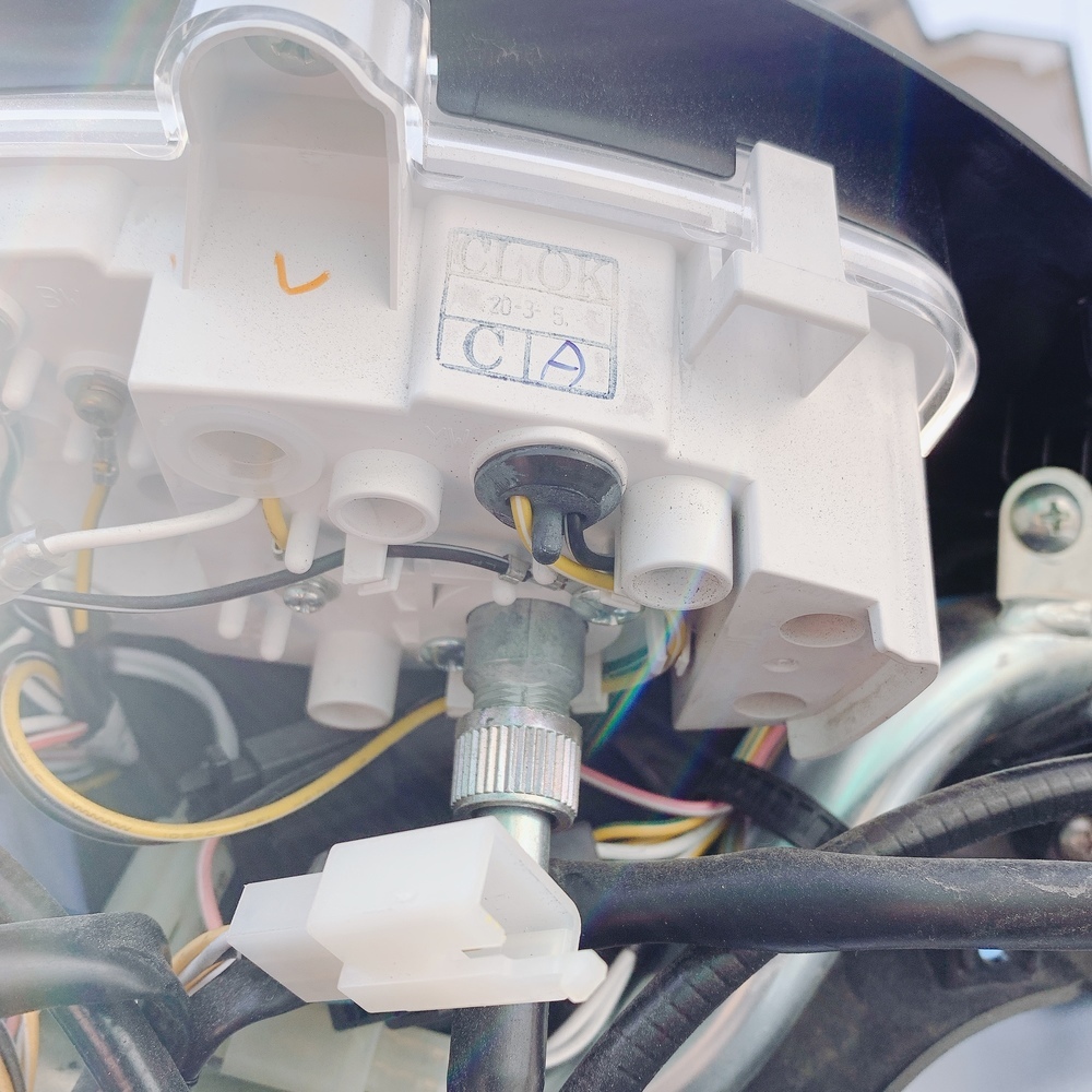 スズキ50CC｜新型レッツ｜2BH-CA4AA｜LED化のやり方｜ハロゲンバルブ交換: 新ノブヤンの通販日記